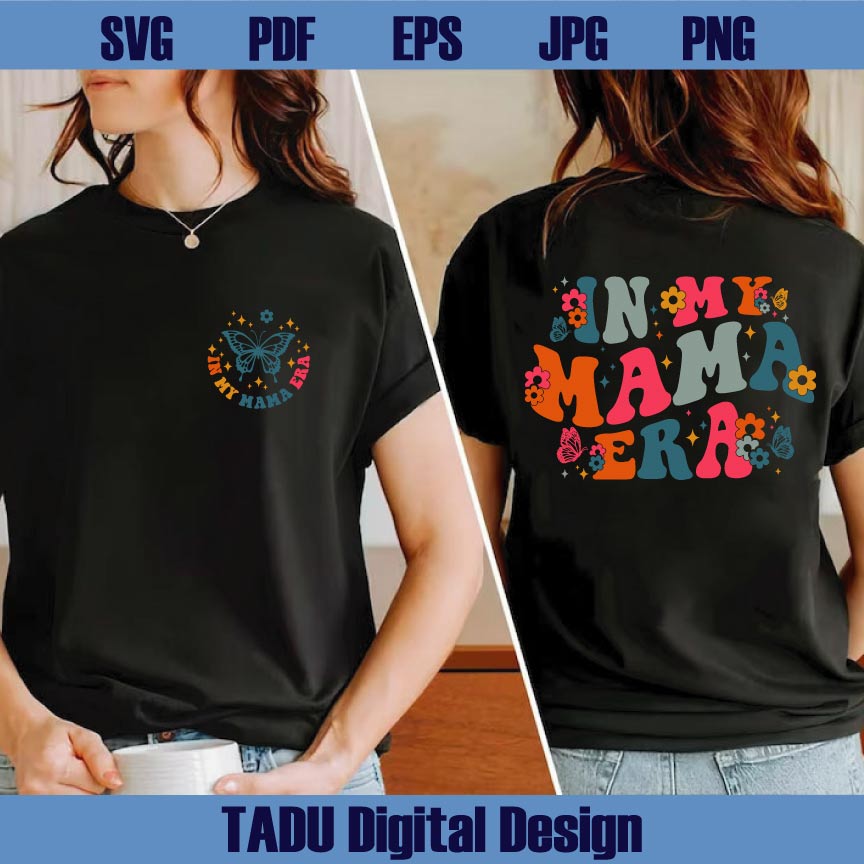 In My Mama Era Svg Trendy Mom Life Png Mom Svg Boho Mama Png