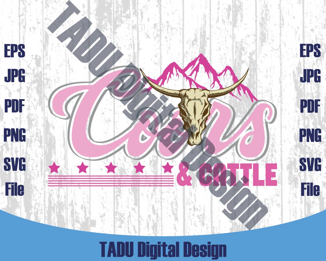 Beer And Cattle Svg Preppy Bull Skull Girly Country Png Beer Svg