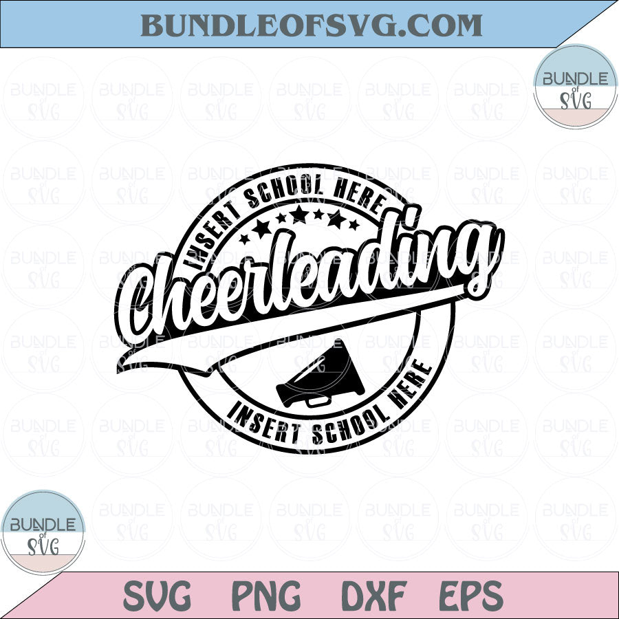 Cheerleader Svg Cheer Svg Cheerleading Svg Template Svg Png Dxf