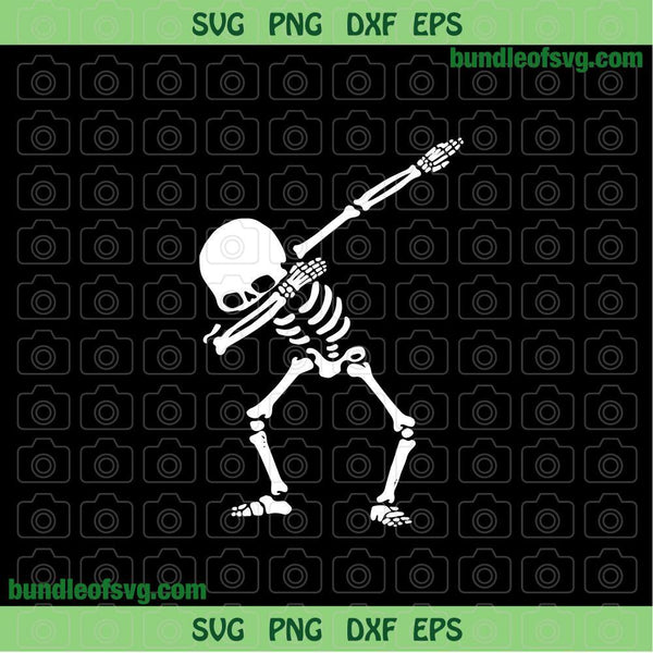 Dabbing skeleton svg Halloween Skeleton Dabbing svg Funny Halloween Sk