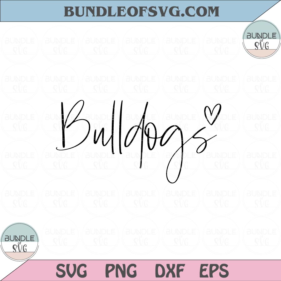 Georgia Bulldogs Svg Heart Football Basketball UGA Dawgs Svg Png