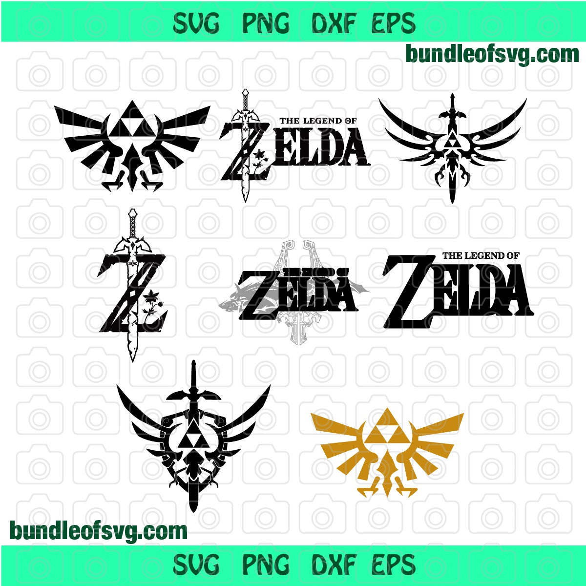 Legend Of Zelda SVG Link Zelda breath of the wild svg dxf png files