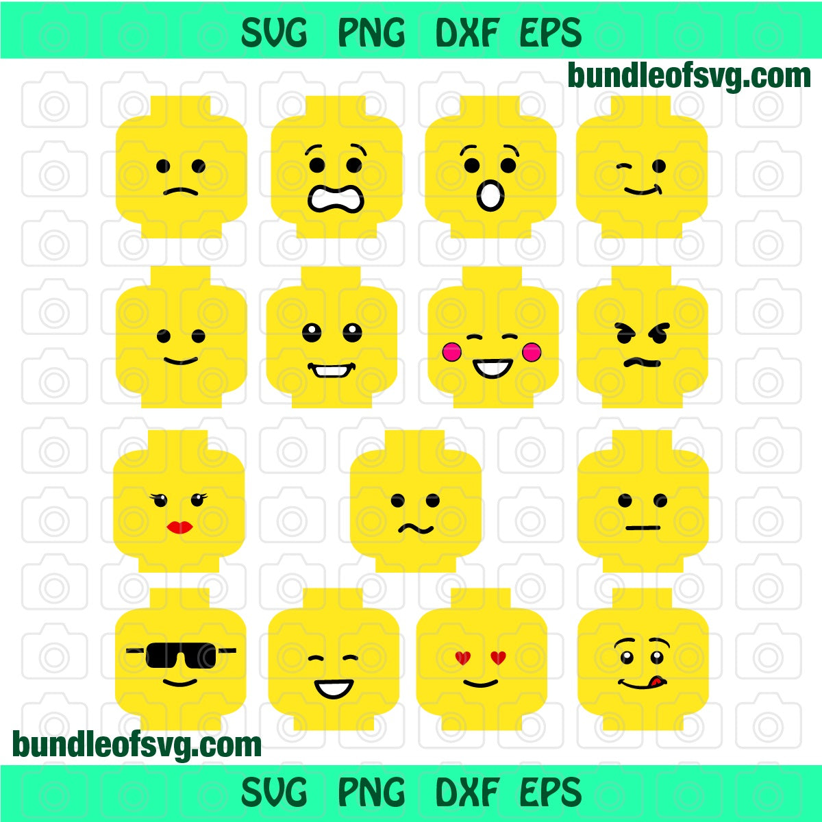 Construction Brick Emoji Icon Face Bricks Building Block svg png file