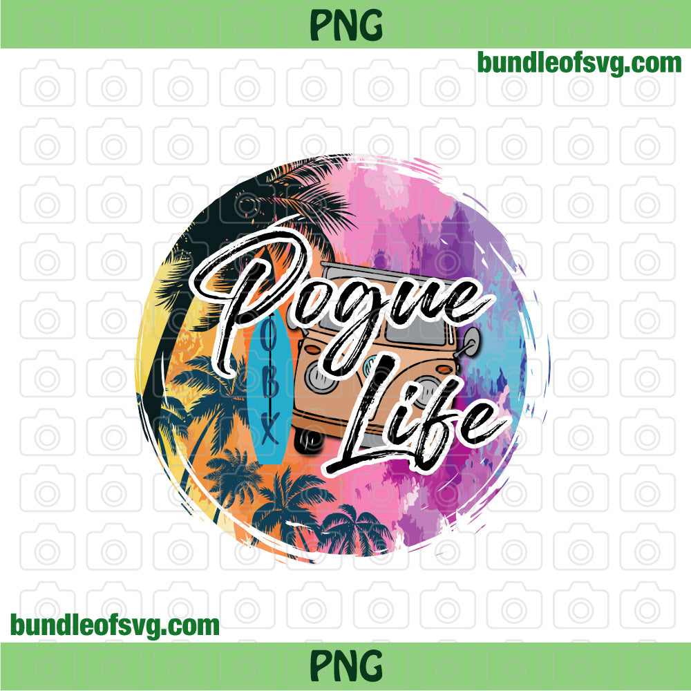 Pogue life png Outer banks png Sublimation Design Vintage