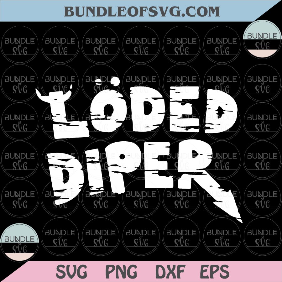 Loded Diper Svg Diary of a Wimpy Kid Svg Rodrick Rules Svg Png Dxf